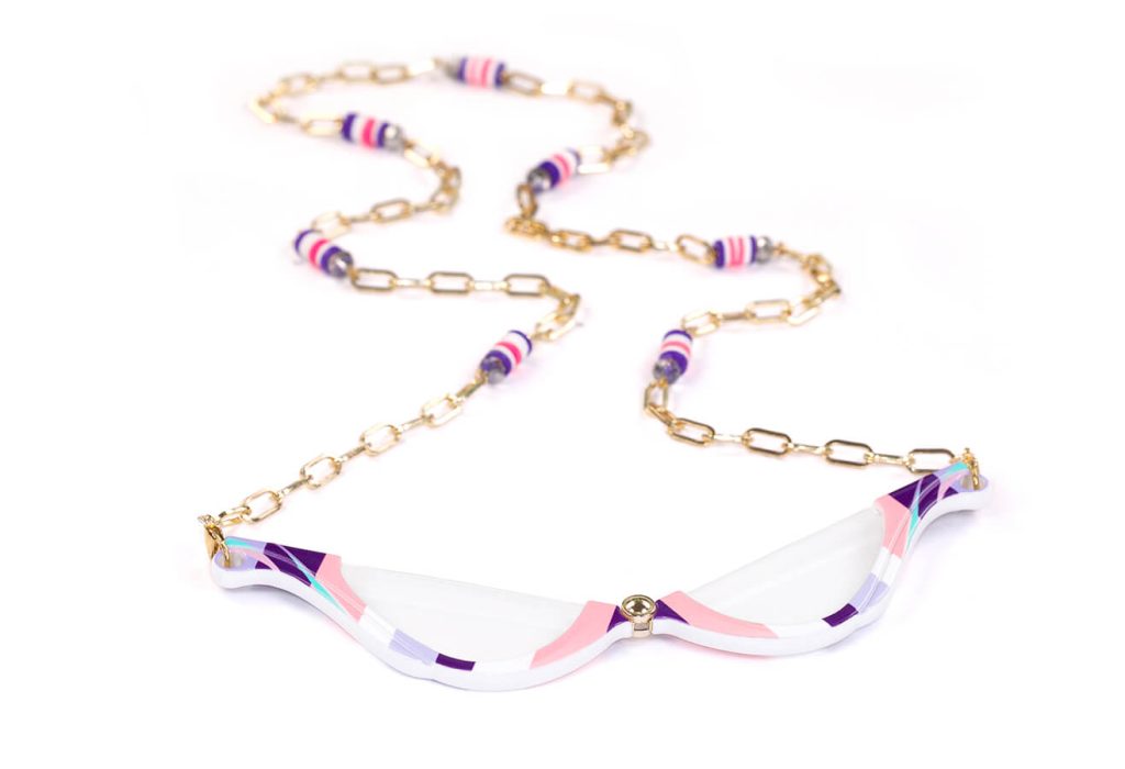 Pear Plastic Purple Pink White – Blinks